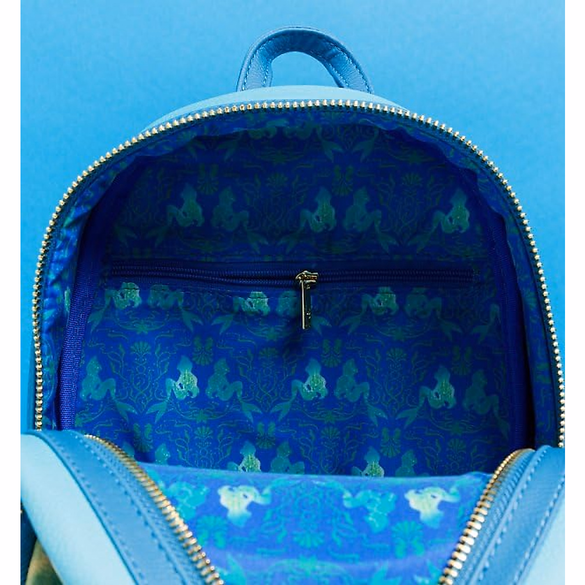 Loungefly Disney The Little Mermaid Ariel Scene Womens Double Strap Shoulder Bag Purse