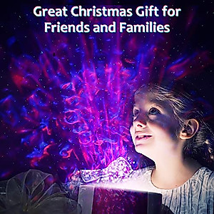 Star Projector, 4 in 1 Galaxy Light Projector with Remote & Voice Control, 18 Lighting Effects Starry Sky Projector Lights with Bluetooth Speaker for Bedroom, Home Theater, Gaming Room Decoration