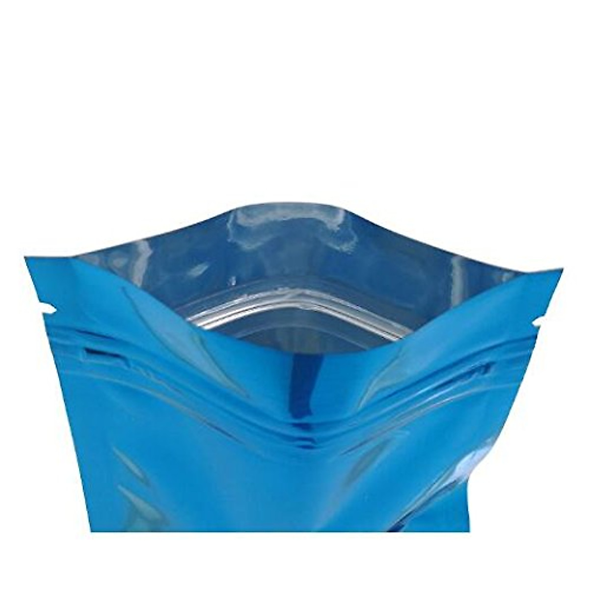 100 Pieces 3x4" Colorful Self Sealing Double-Sided Color Mylar Foil Flat Heat Sealable Bag Food Grade Storage Packing Pouches