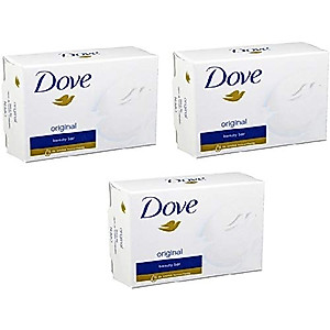 White Moisturizing Cream Beauty Bar Dove 3.75 oz (Pack of 3)