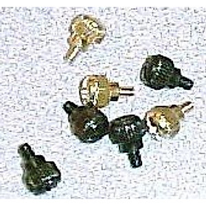 COMPUTER CASE LONG SCREW (50 Pcs / PACK) BLACK COLOR - Gold Plted