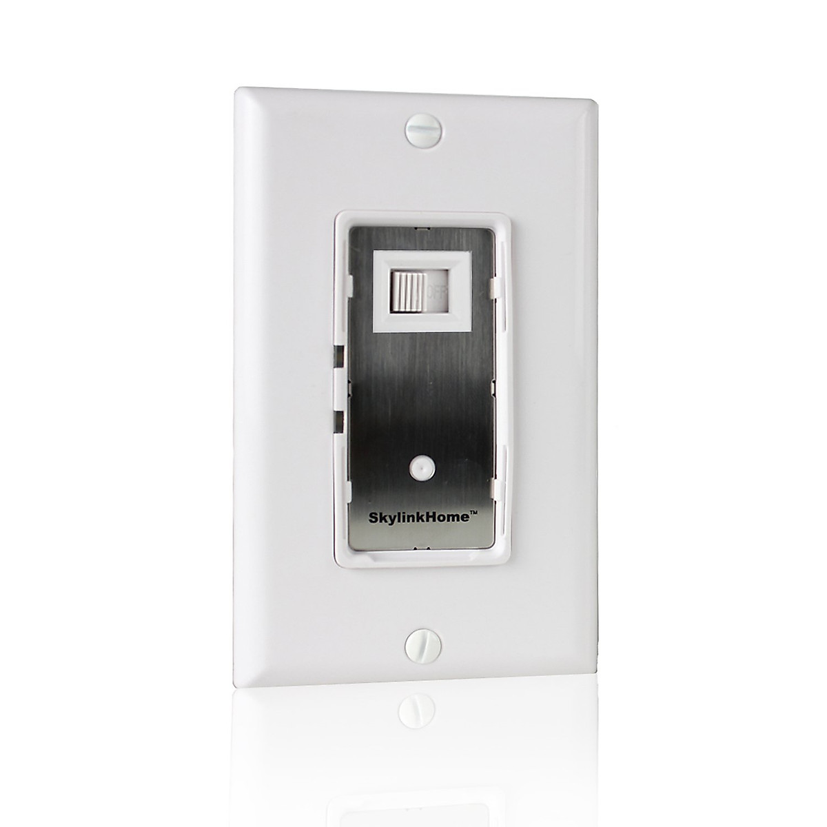 SK-7 Wireless DIY Easy to intall 3-Way Dimmable On Off Anywhere Lighting Home Control Dimmer Wall Switch Set, no neutral wire required.