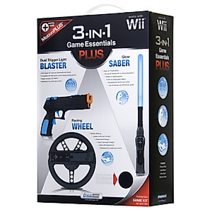 Wii 3-in-1 Game Essentials Plus - Black
