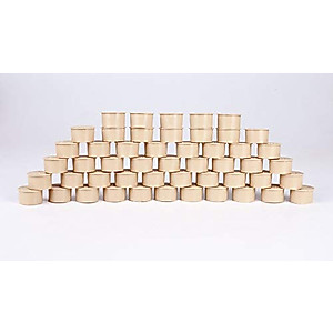 SummitLink Pool Fence Hole Cover Deck Patio Ground Caps 1.25 Inch (50, Beige)