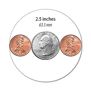 36 2.5 inch Golf Team Putters or Pearls Gender Reveal Party Stickers