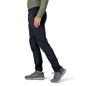 ATG by Wrangler Men's Convertible Trail Jogger, Caviar, 38W x 32L