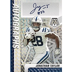 2021 Panini Mosaic Football 8-Pack Blaster Box - 32 Trading Cards