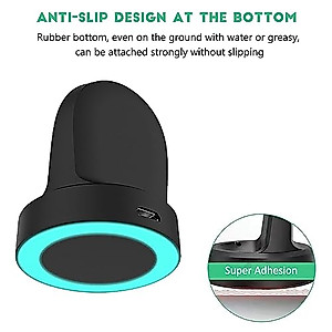 Charger Dock for Samsung Glaxy Watch 7/Ultra/6/6 Classic/5 Pro/5/4/4 Classic/3, Active 2/1, Ukiism Fast Charging Stand Magnetic Dock Charging Station for Samsung Galaxy Watch 7/ Ultra