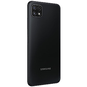 Samsung Galaxy A22 4G LTE (NOT 5G) 6.4" HD+ Quad Camera 5000mAh Battery, Dual Sim GSM Unlocked Global 4G Volte (NOT VERIZON/Boost) International Model A255M (Black, 128GB+4GB)