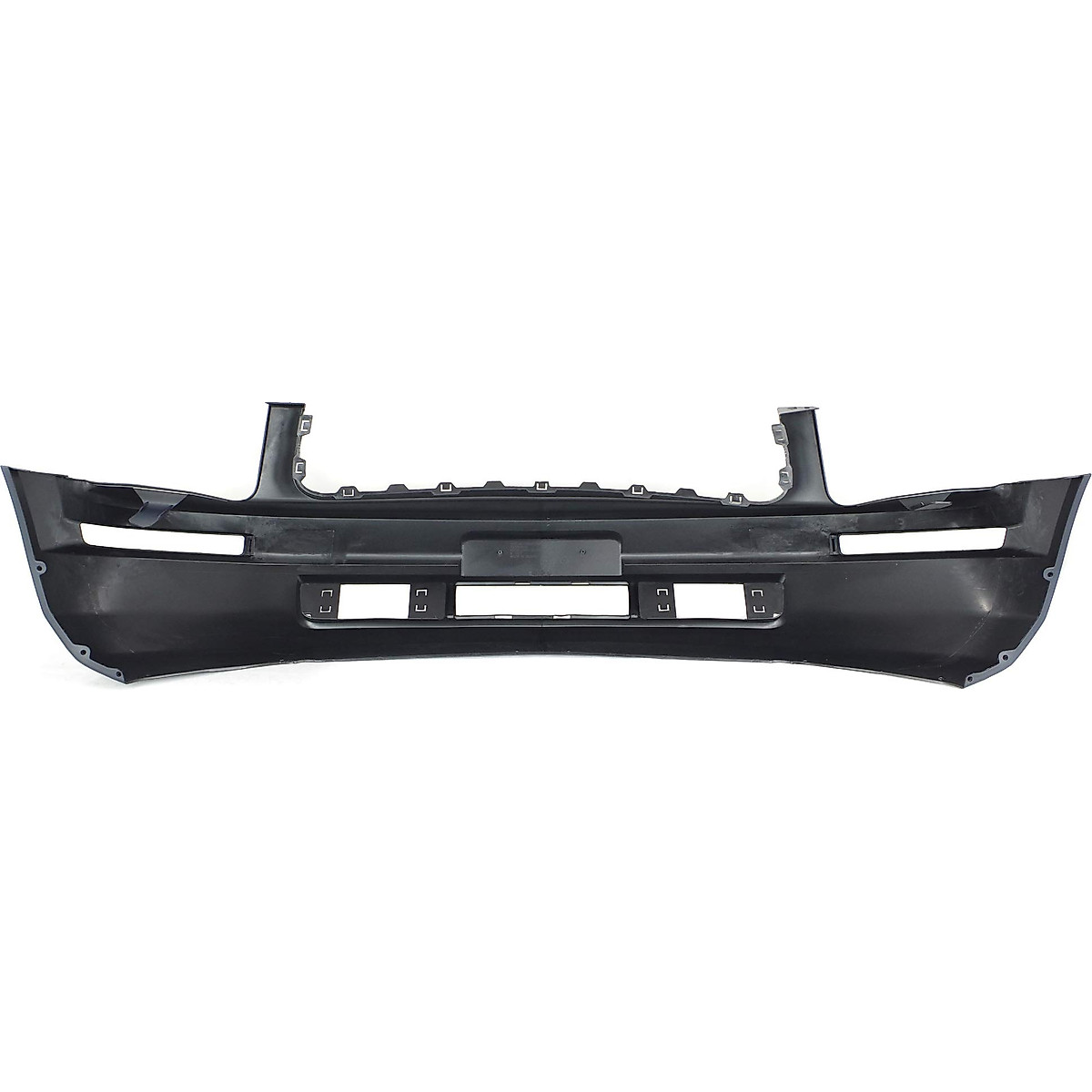 Evan Fischer Front Bumper Cover Compatible with 2005-2009 Ford Mustang, Primed For Models With Fog Light Holes With turn signal light holes With Pony Package FO1000574