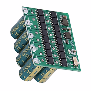 Hilitand Battery Active Balancer Board 4 Series 6A Capacitive Active Equalization Board Energy Transfer Board