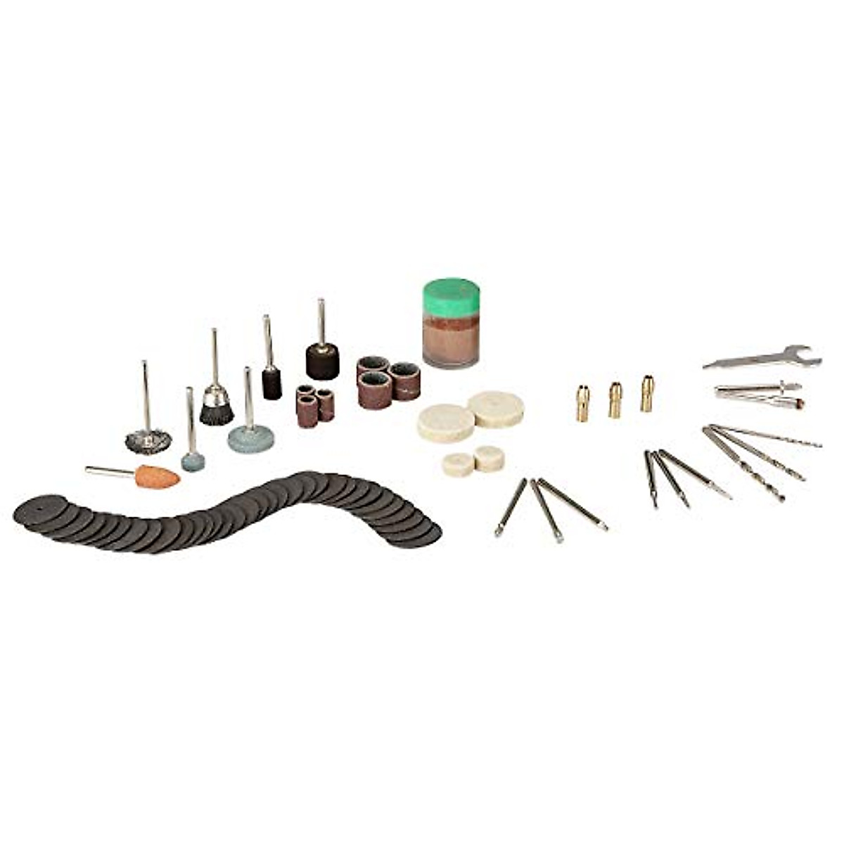 Genesis GLRT08B-65 8V Variable Speed Rotary Tool with Removeable Lithium-Ion Battery Pack, Charging Stand, 120-Volt ETL Wall Adapter, and 64-Piece Universal Accessory Set