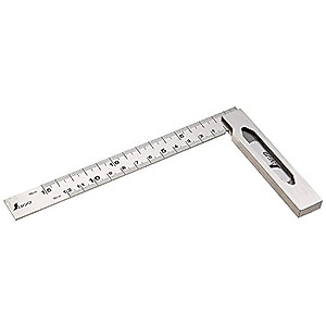 Japanese SHINWA 62009 Full Machinist square Sukoya 150mm front & back