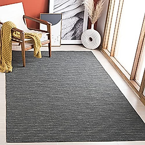 Safavieh Kilim Collection 5' x 8' Charcoal/Grey KLM850H Handmade Premium Wool Living Room Dining Bedroom Area Rug