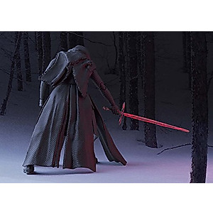 Star Wars The Force Awakens S.H. Figuarts Kylo Ren 6" Action Figure (Bandai Japan)