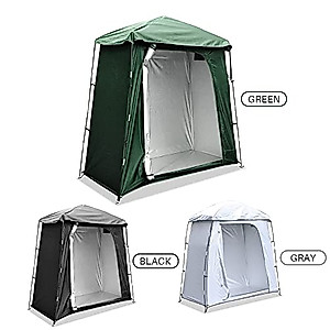 Waterproof Outdoor Bicycle Storage Shed Heavy Duty Bike Tent Space Saving Bicycle Garden Tool Storage Cover Backpack Shelter