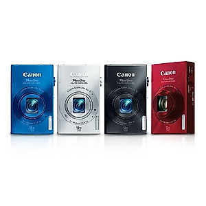 Canon PowerShot ELPH 520 HS 10.1 MP CMOS Digital Camera with 12x Ultra Wide-Angle Optical Image Stabilized Zoom Lens and Full 1080p HD Video (Red)