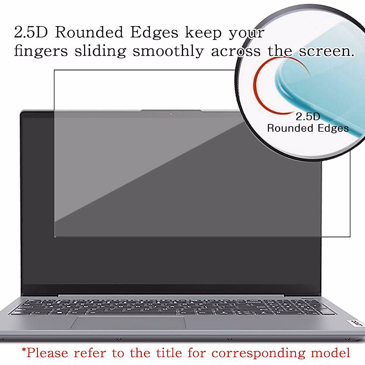 Puccy Tempered Glass Screen Protector Film, compatible with Dell Latitude 5290 12.5" （Active Area Cover Only） Protective Protectors Guard