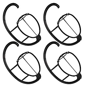 4 Pack Wig Hanger, Portable Hanging Wig Stand For Wigs and Hats, Collapsible Wig Dryer, Sturdy Wig Hanging stand, Collapsible Wig Display Holder Tool