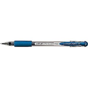 Uni-ball Signo DX UM-151 Gel Ink Pen - 0.38 mm - Black (Set of 2)