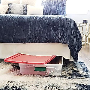 HOMZ Underbed Holiday Plastic Storage (3470HRGDC.02)