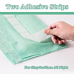 MILDPLUS Bed Pads with Adhesive Strips 30'' X 36'' Disposable Underpads Extra Large Thicker Incontinence Pads for Unisex Adult, Senior, Kids and Pet (30 Count)