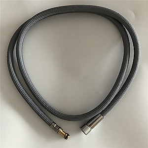 Sensun Replacement Hose Kit for Moen Pull Out Kitchen Faucets Tap 159560 Hose Replacement Compatible with Moen Pullout Kitchen Sink Faucet Grey, Gray