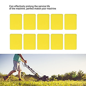 10Pcs Air Filter Cotton for Lawn Mower Engine, Air Cleaner Foam Filter Replace Compatible with 08P502 4248 5434 799579 30 183 102 573 09P602 09P702 Engine Lawn Mower