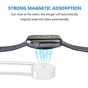 Apple Watch Charger, 20W USB C Fast Charging for Apple Watch Ultra Series 7 8 [3.3FT] iWatch Magnetic Cable Cord with PD Fast Wall Charger Upgrade for Apple Watch Series 8 7 SE 6 5 4 3 2 1