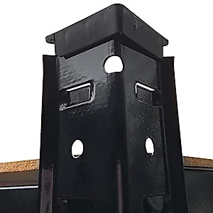 5-Tier Garage Shelving Unit,Heavy Duty Shelving Unit, Bolt-Free Assembly Adjustable Shelves,for Home/Office/Dormitory/Garage, Black-168cm x 75cm x 30cm(66.14''x29.53''x 11.81'')