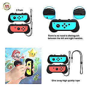 Switch Games Sports Accessories Bundle 10 in 1 Family Accessories Kit for Switch & Switch OLED: Golf Clubs, Just Dance Wrist Bands,Soccer Leg Straps,Joycon Grip Cases And Tennis Rackets (Black)