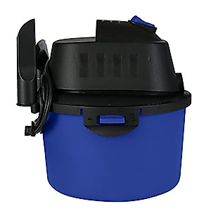 Koblenz WD-2L Portable Wet-Dry Vacuum, 2.0 Gallon/2.0HP Compact Lightweight, Blue+Black 5 Year Warranty