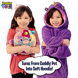 Ontel Huggle Pets Rainbow Unicorn Animal Hoodie