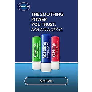 Vaseline Lip Therapy Stick with Petroleum Jelly (Rosy, 0.16 Ounce (Pack of 2))