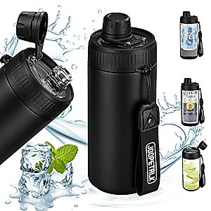 Can Cooler with Spout Lid 3-in-1Insulated Double Wall Vacuum Stainless Steel Beer Can Holder for all 12 oz Slim Can,Regular Can & Drinks Keeps Beverage Cold