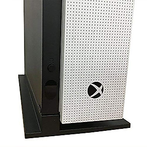 eXtremeRate Black Vertical Stand for Xbox One S Console