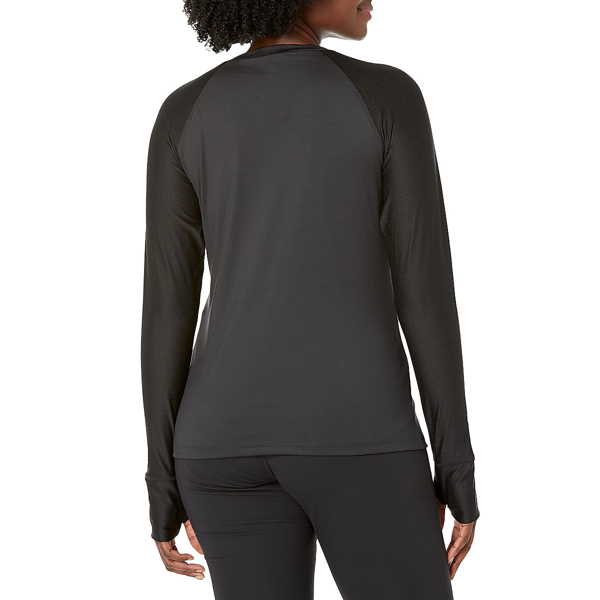 New Balance Women's Shape Shield Long Sleeve, Black, X-Large