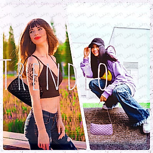 Trendeology Retro Vintage Small Casual Party Clutch Purse Shoulder Bag Cross Body