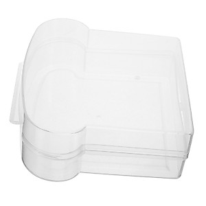 SHOWERORO Portable Sandwich Storage Box Reusable Container for Picnic and Lunch Sandwich Holder for Fresh Bread and Toast for Outdoor Camping and Food Storage