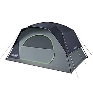Coleman Skydome Camping Tent | 6 Person, Blue