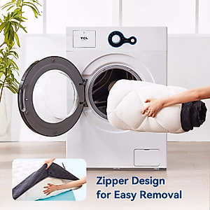 TERISTE 5 Inch King Mattress Breathable Gel-Memory Foam Plus Pillowtop Mattress, Cool and Skin-Friendly, Fiberglass Free, Mattress in a Box, CertiPUR-US® Certified, Safe and Worry-Free