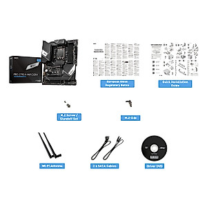 MSI PRO Z790-A WiFi DDR4 ProSeries Motherboard (Supports 12th/13th/14th Gen Intel Processors, LGA 1700, DDR4, PCIe 5.0, M.2, SATA 6G, 2.5Gbps LAN, USB 3.2 Gen2, Wi-Fi 6E, Bluetooth 5.3, ATX)