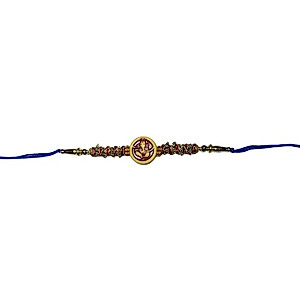 Siddhivinayak Ganesha Rakhi for Brothers, Rakhi Bracelet for Brother, Assorted Handmade Rakhi, Fancy Rakhi, Rakhi Thread