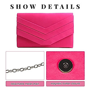 Lanpet Women's Evening Clutch Bags Formal Party Clutches Wedding Purses Cocktail Prom Handbags