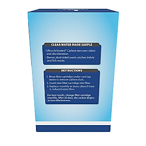 Tetra Whisper Bio-Bag Filter Cartridges For Aquariums - Ready To Use BLUE, Large, 3 Count (Pack of 1)