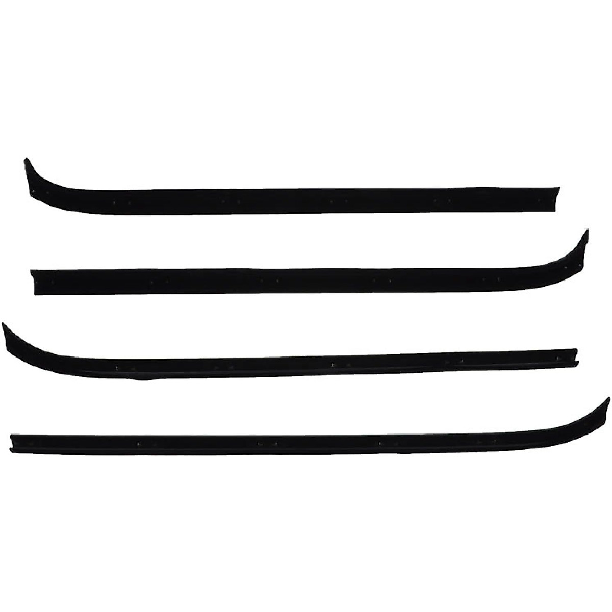 Autos Part Outlet™ New Window Sweep & Run Channel Weather Strip Seal Set Compatible with 1973-1979 Ford Bronco F100 F150 F250 F350 Truck