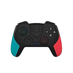 Thunder Tech Pro wireless controlle 2 Rechargeable version 2, high consoles and PC compatibility, blue blue black, with bows, light indicator, gyroscopic sensor, vibration