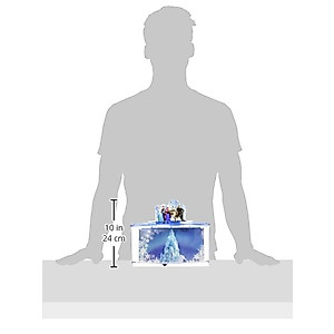 Officially Licensed Disney's Frozen Themed Betta Tank from Penn Plax: Perfect for Betta Fish, This Small Tank is Perfect for Fans of Frozen! Small 0.7 Gallon Tank (FZR108), Blue