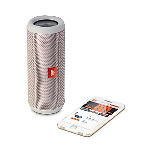 JBL JBLFLIP3GRAY Flip 3 Splashproof Portable Bluetooth Speaker, Gray