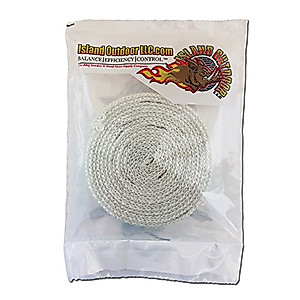 LavaLock Firebox Gasket Tape, 1/8" x 5/8" x 8' self Stick 1000F - LL_GANL